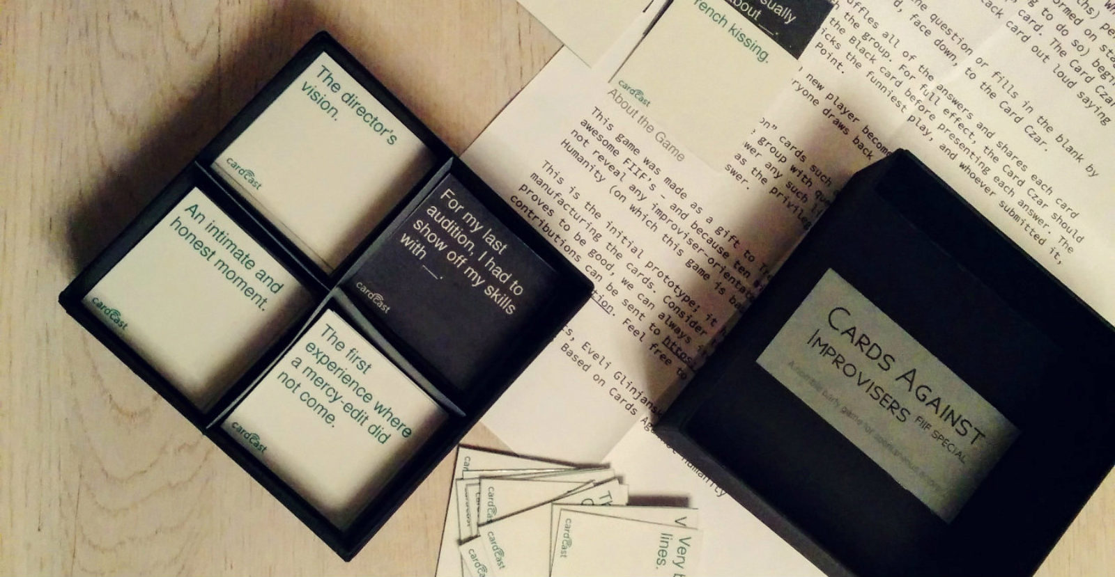 Cards Against Improvisation - SQroot.eu